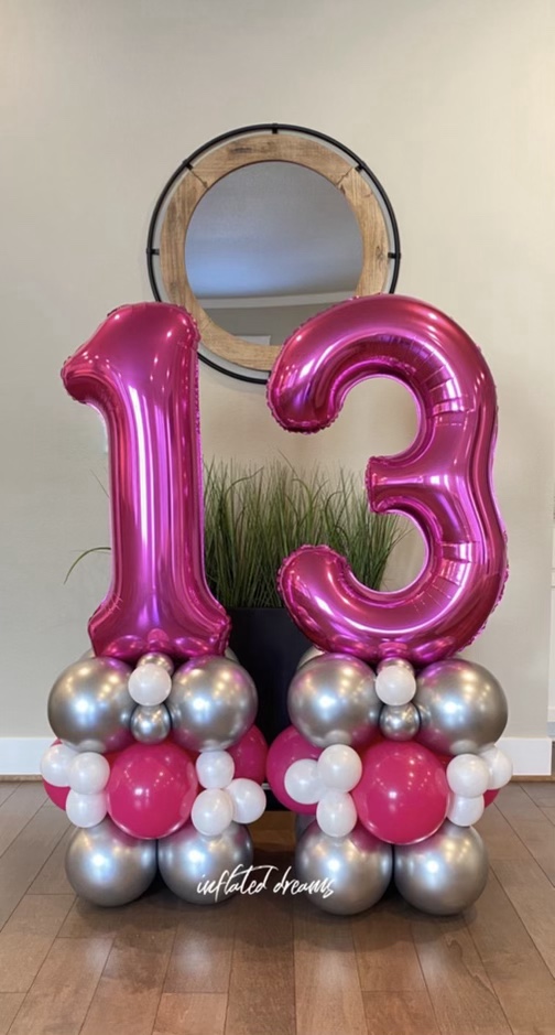 Balloon Number Stacks | Inflated Dreams