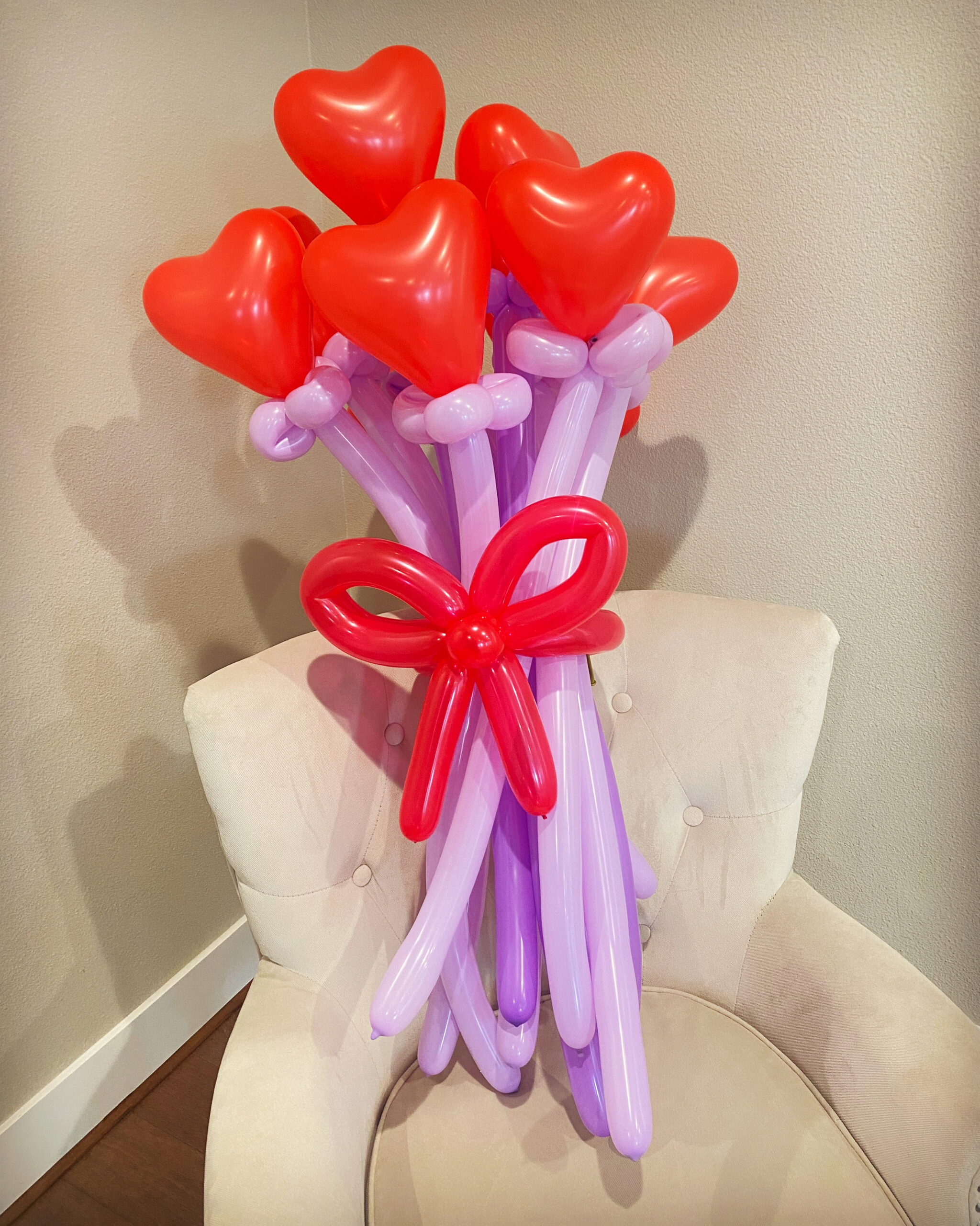 Bouquet of Balloon Hearts | Inflated Dreams
